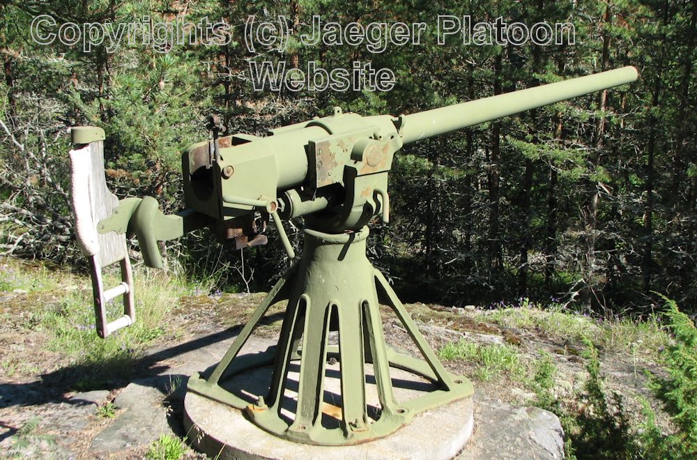 FINNISH ARMY 1918 - 1945: LIGHT COASTAL GUNS