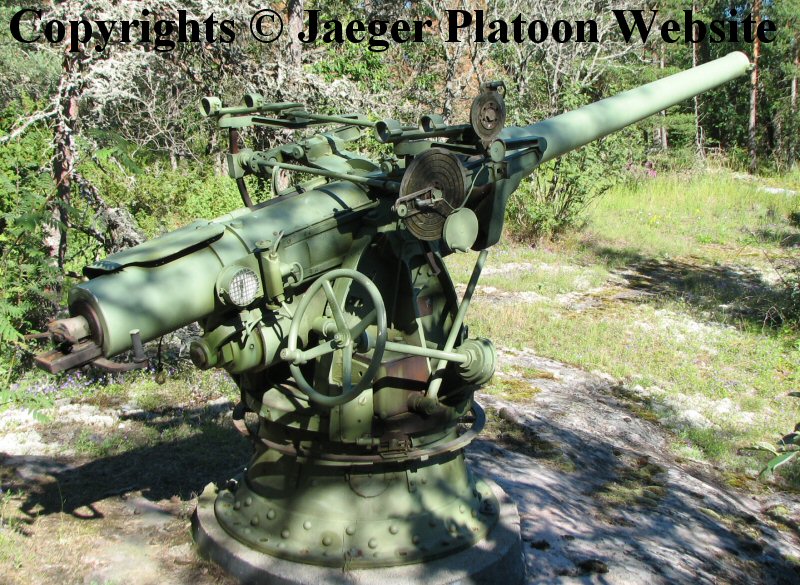 FINNISH ARMY 1918 - 1945: LIGHT COASTAL GUNS